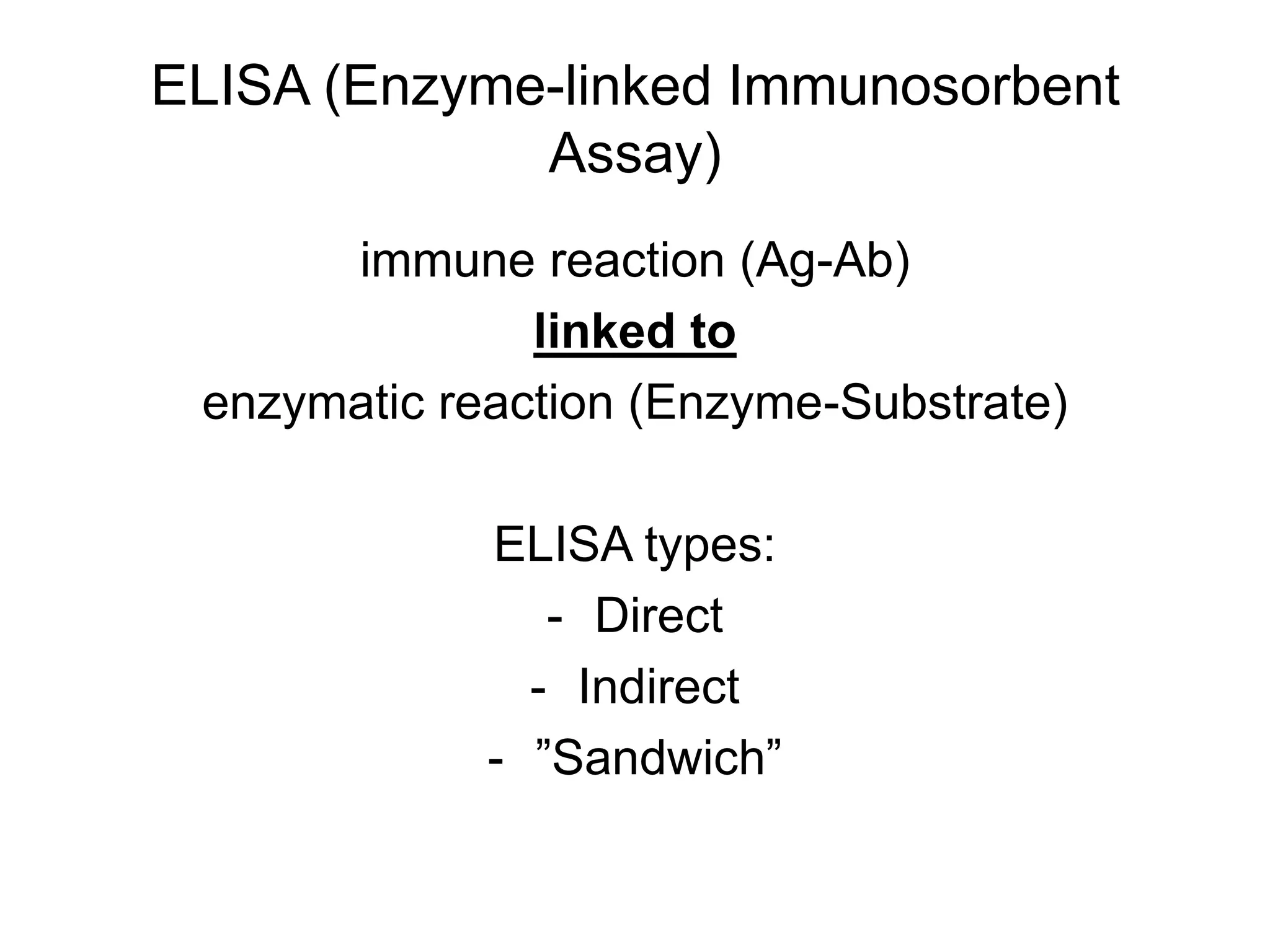 Immunology based tests in the laboratory diagnosis of infections | PPT
