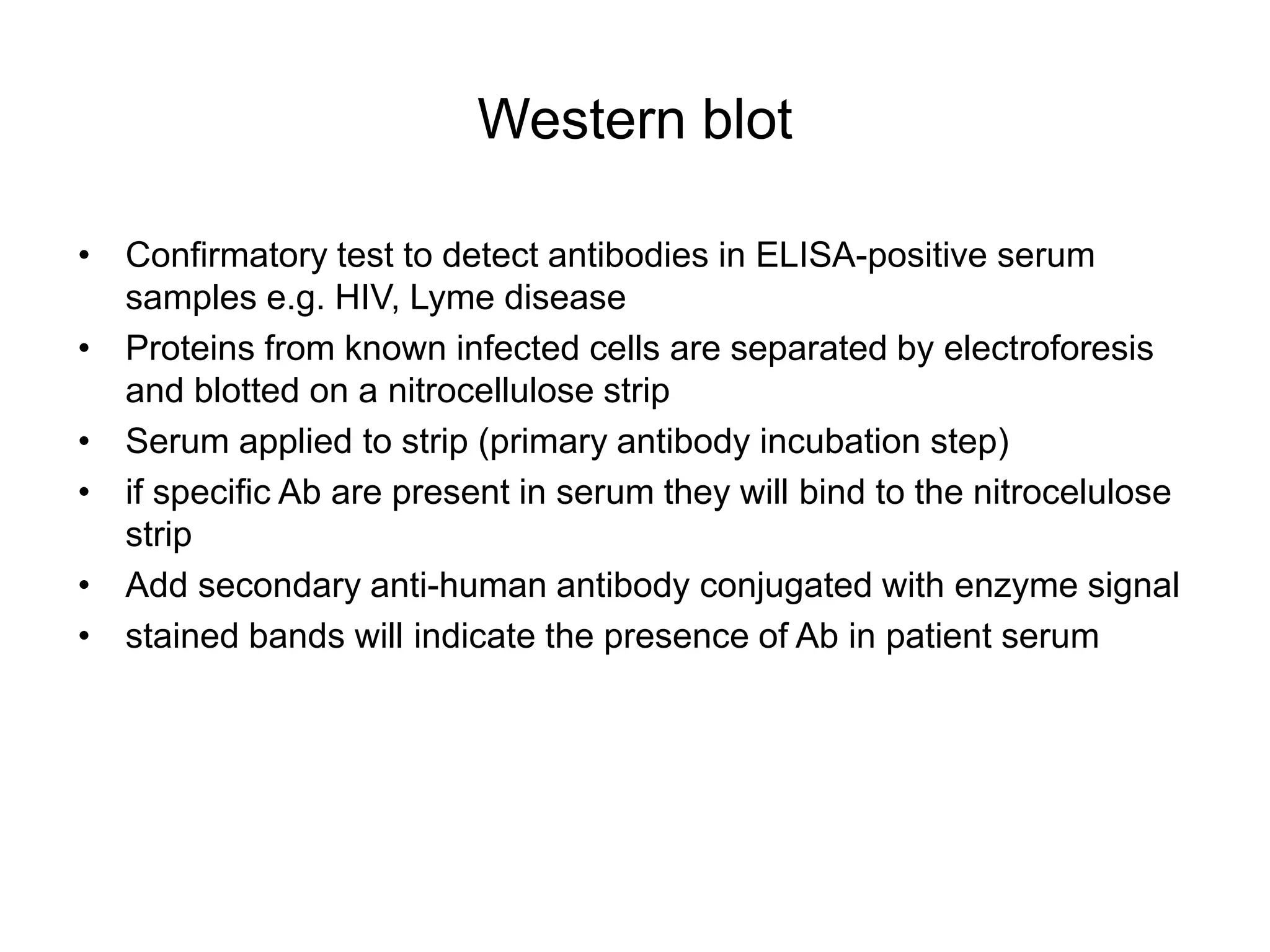 Immunology based tests in the laboratory diagnosis of infections | PPT