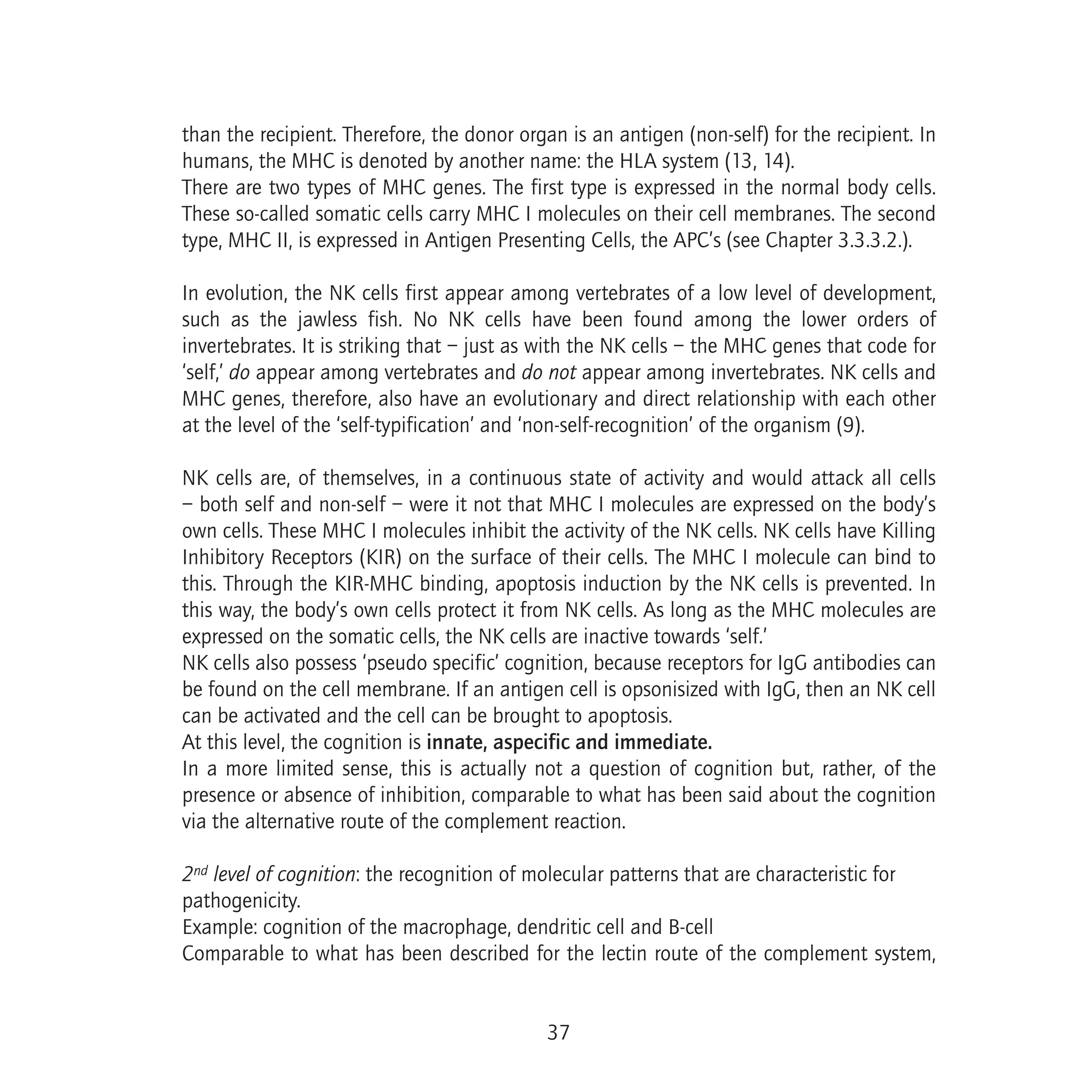Immunology self and non-self from a phenomenological point of view | PDF