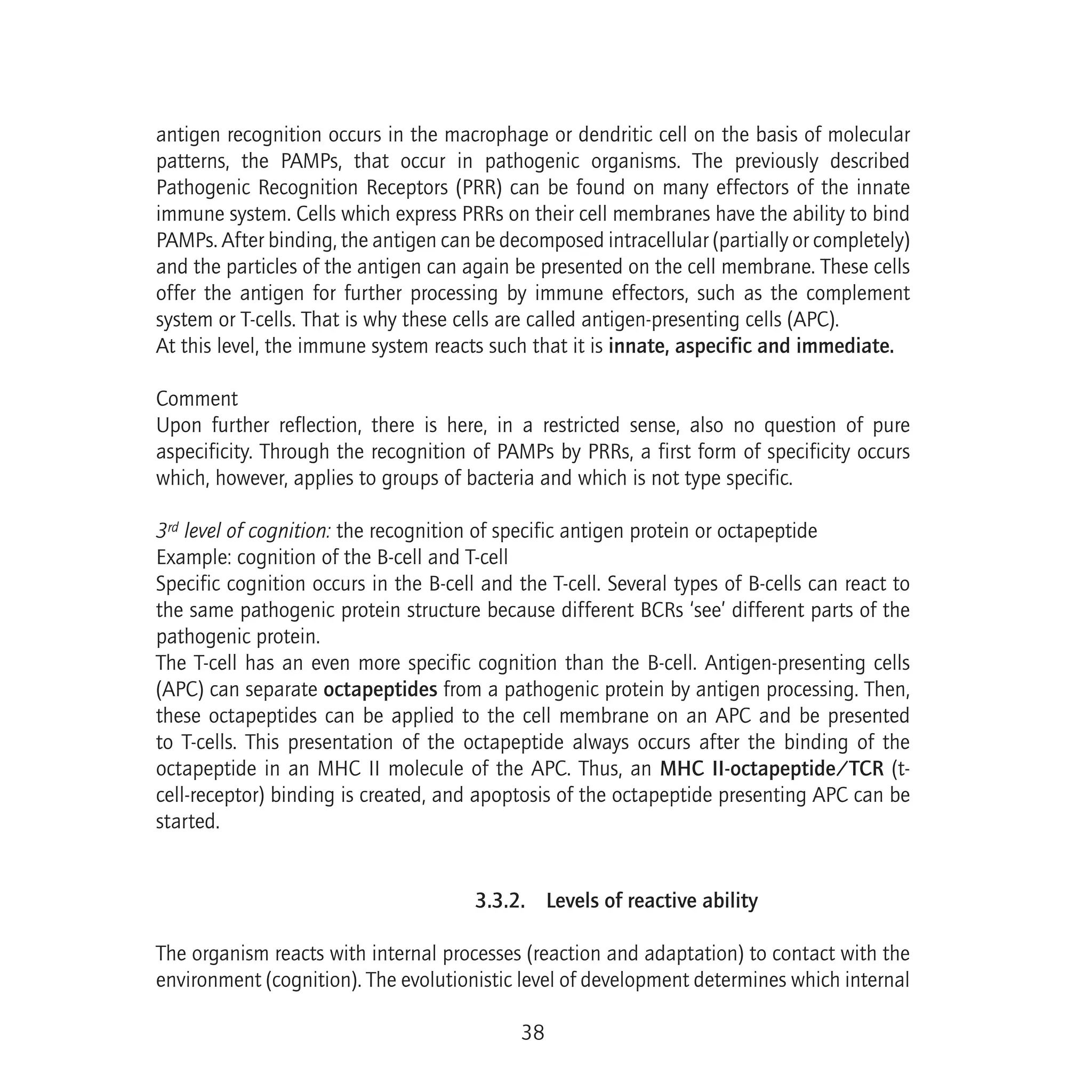 Immunology self and non-self from a phenomenological point of view | PDF