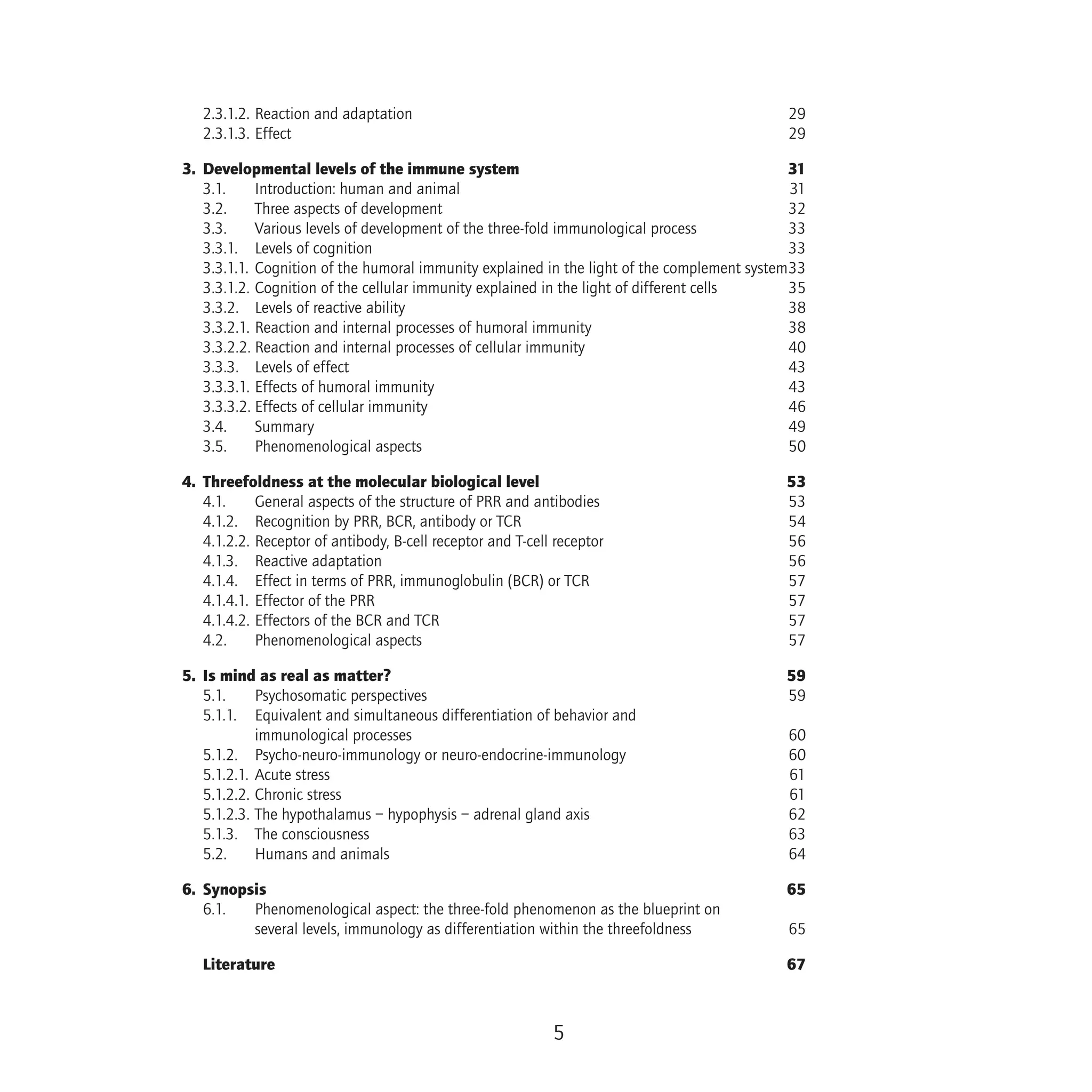 Immunology self and non-self from a phenomenological point of view | PDF
