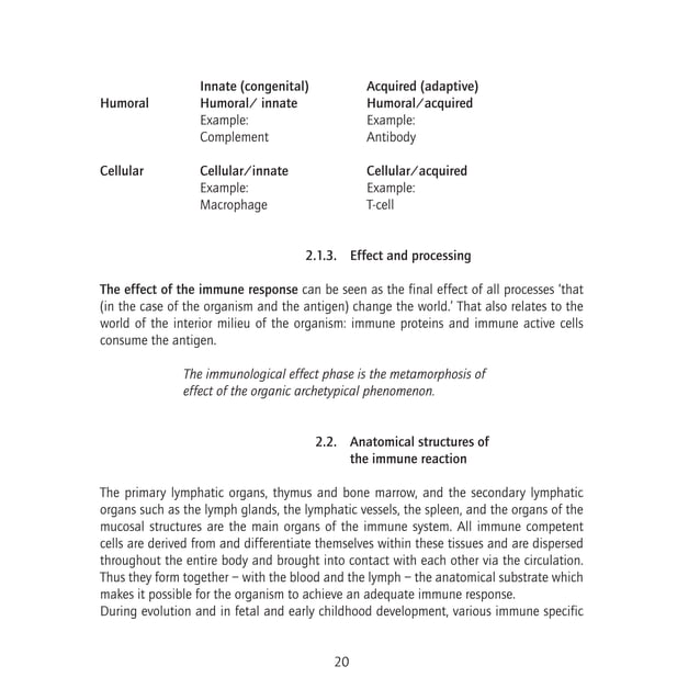 Immunology self and non-self from a phenomenological point of view ...