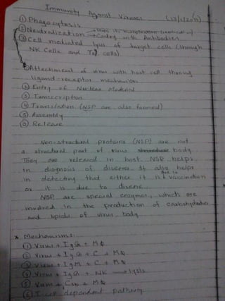 Immunology all Notes | PDF