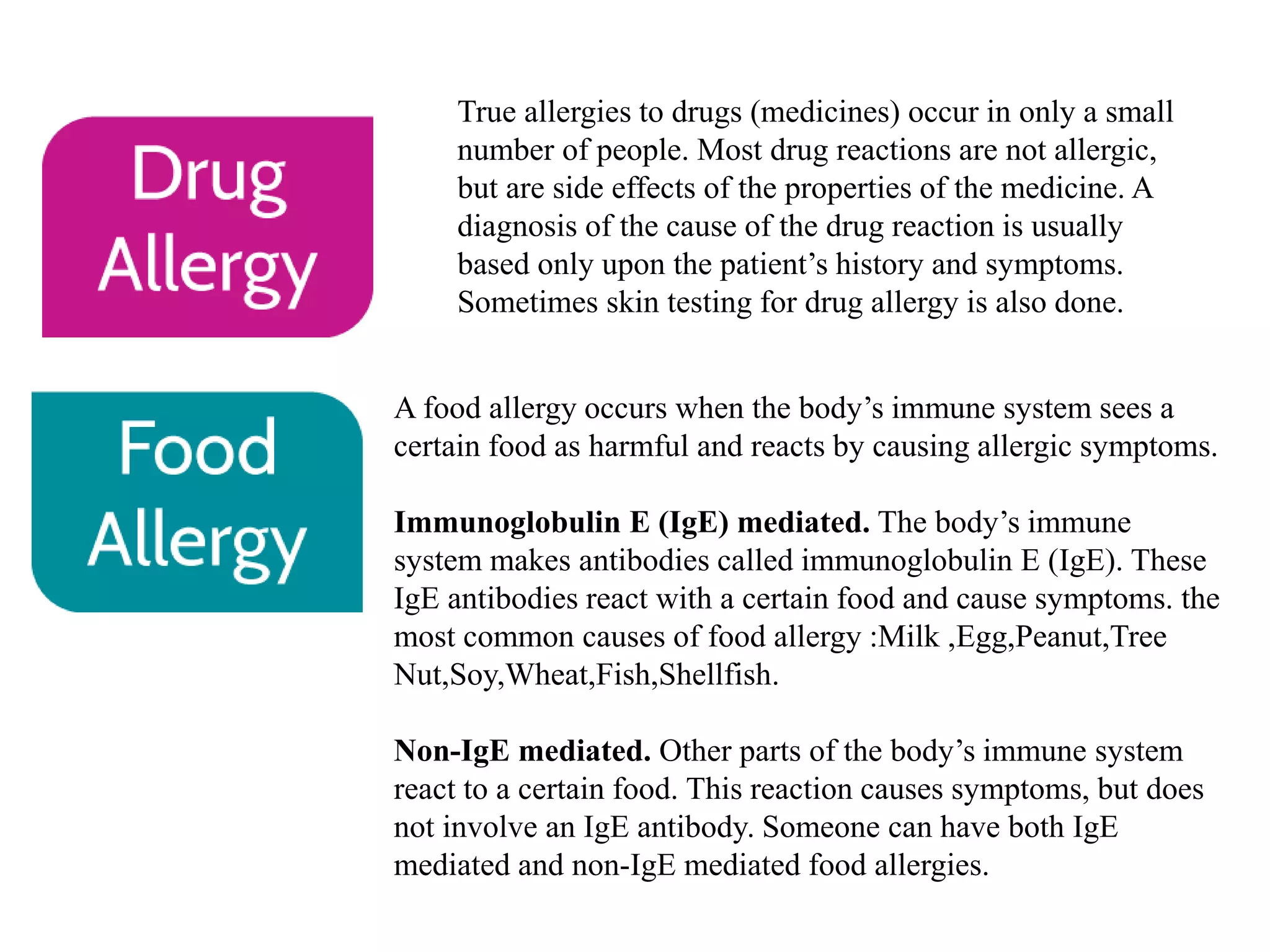 Immunology and allergy | PPTX
