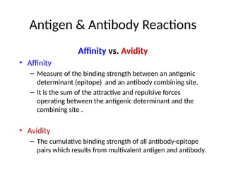 Immunology and serology based on henry pathology | PPTX