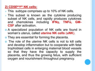Natural killer cells | PPTX
