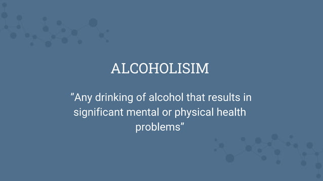 Alcoholism | PPT