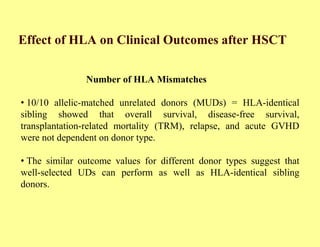 HLA BASICS AND ROLE IN TRANSPLANT IMMUNOLOGY | PPTX