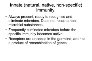 Immunology ii non-specific immunity | PPT