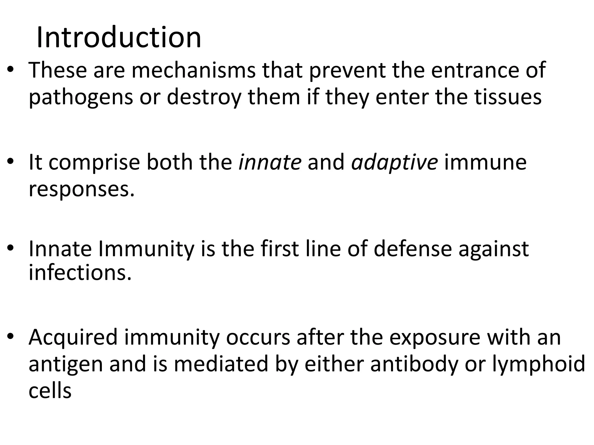 Immunology innate immunity | PPT