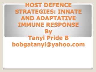 Immunology innate immunity | PPT