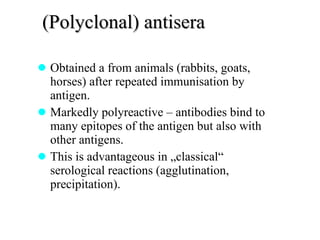 Immunology iv.serology | PPT | Free Download