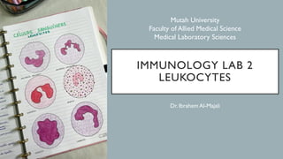 Immunology Laboratory Techniques and Diagnostic Applications” | PDF