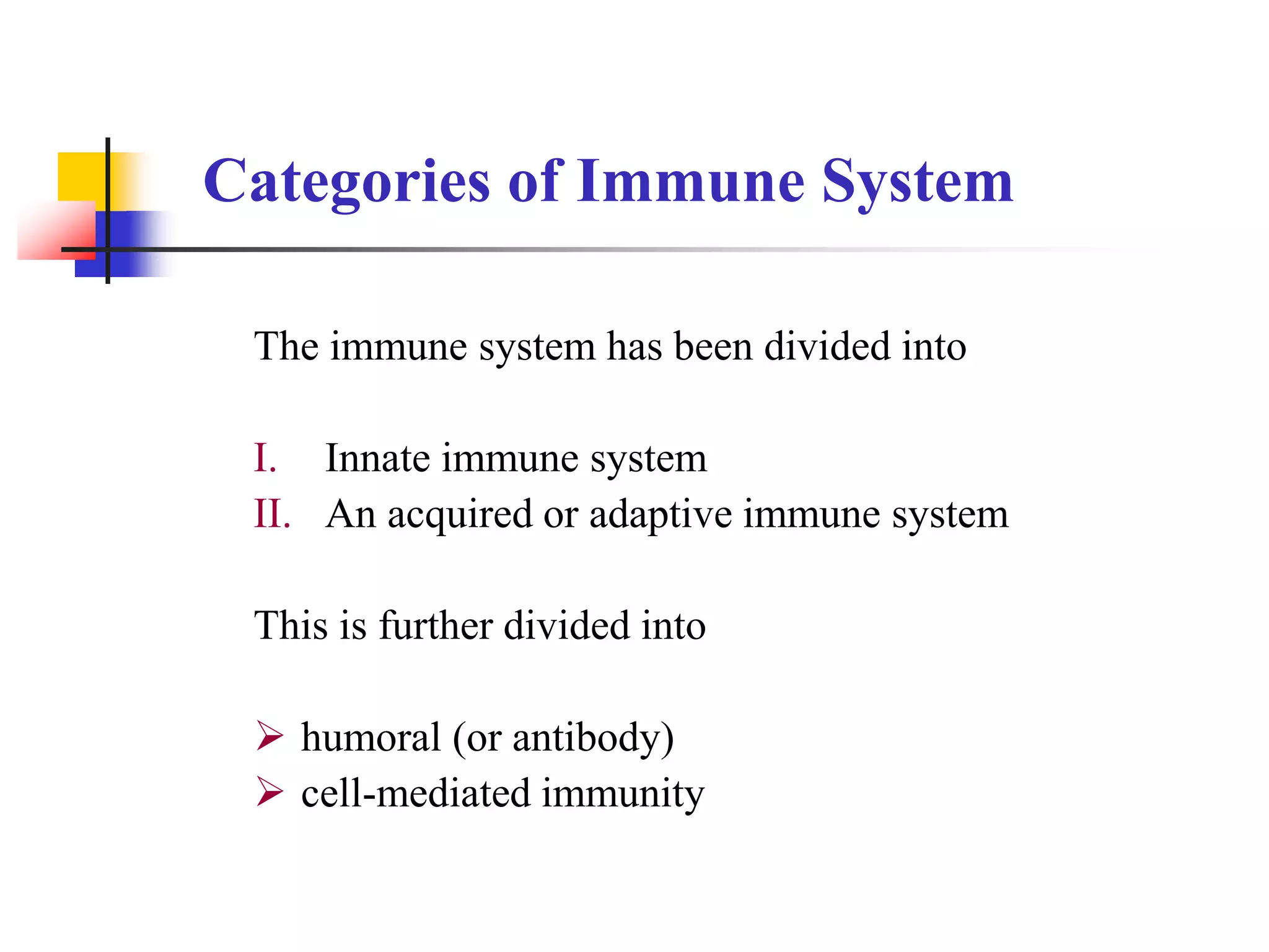 Immunology Lecture 1 Ppt