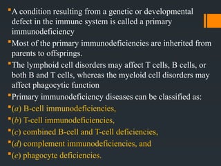 Immunology Lecture №6 Primary and secondary immunodeficiency’s.pptx