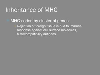 immunology MHC 123 2022.ppt PowerPoint presentation | PPT