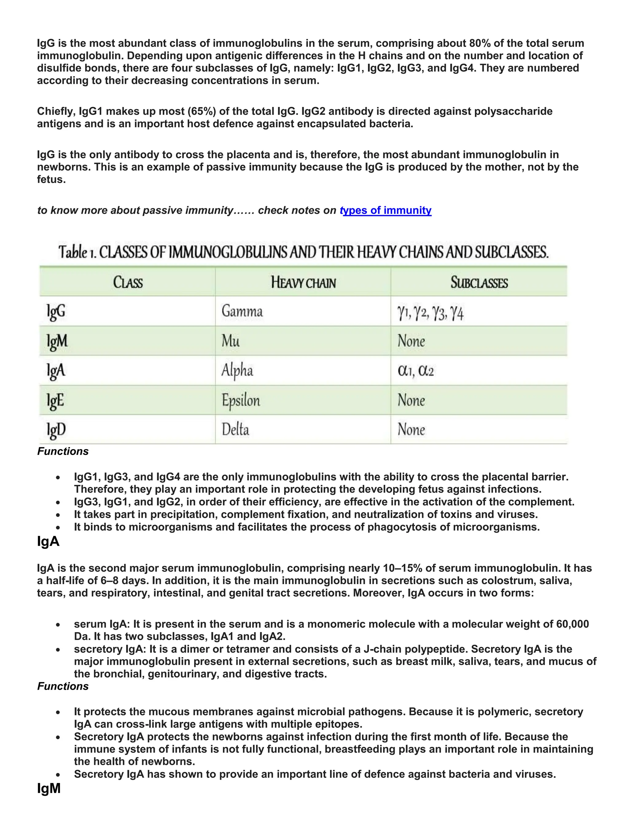 immunology and microbiology topics notes | DOCX