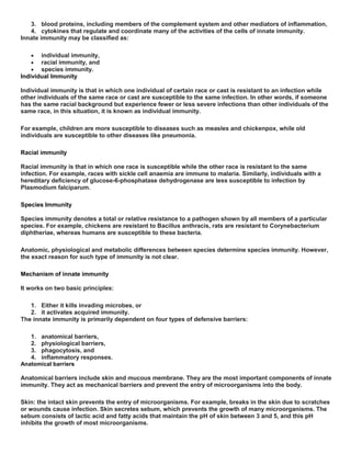 immunology and microbiology topics notes | DOCX