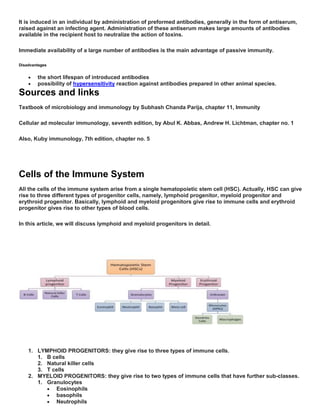 immunology and microbiology topics notes | DOCX