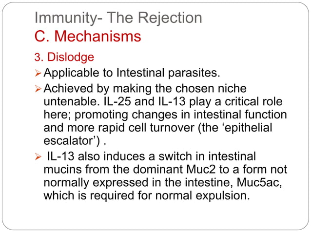 Immunology of helminth infections | PPTX