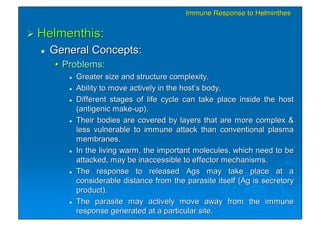 Immunology of parasitic diseases | PDF