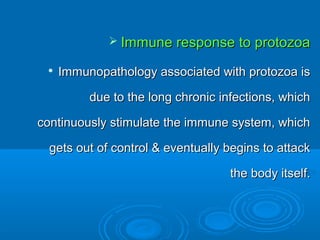 Immunology of parasitic diseases | PPT