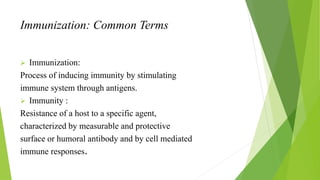 IMMUNIZATION AND HAPTENS | PPTX