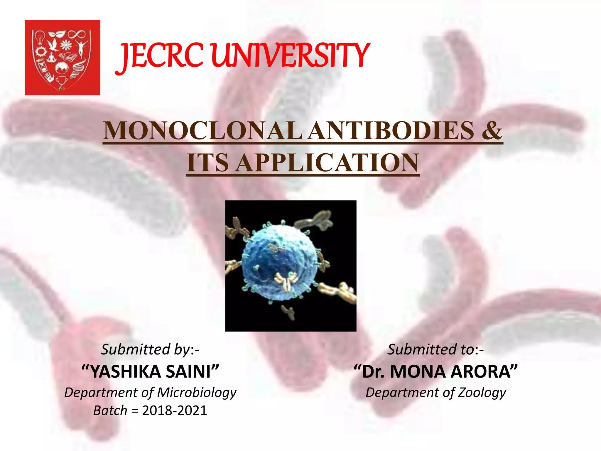 Monoclonal Antibody | PPTX