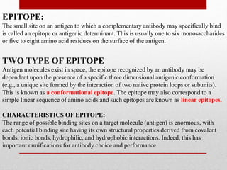 T AND B CELL EPITOPE MAPPING.pptx
