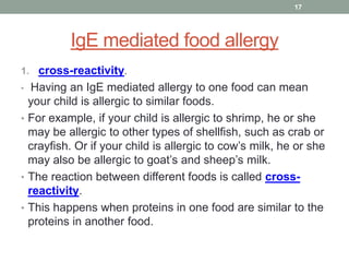 Immunology to Food allergy | PPTX