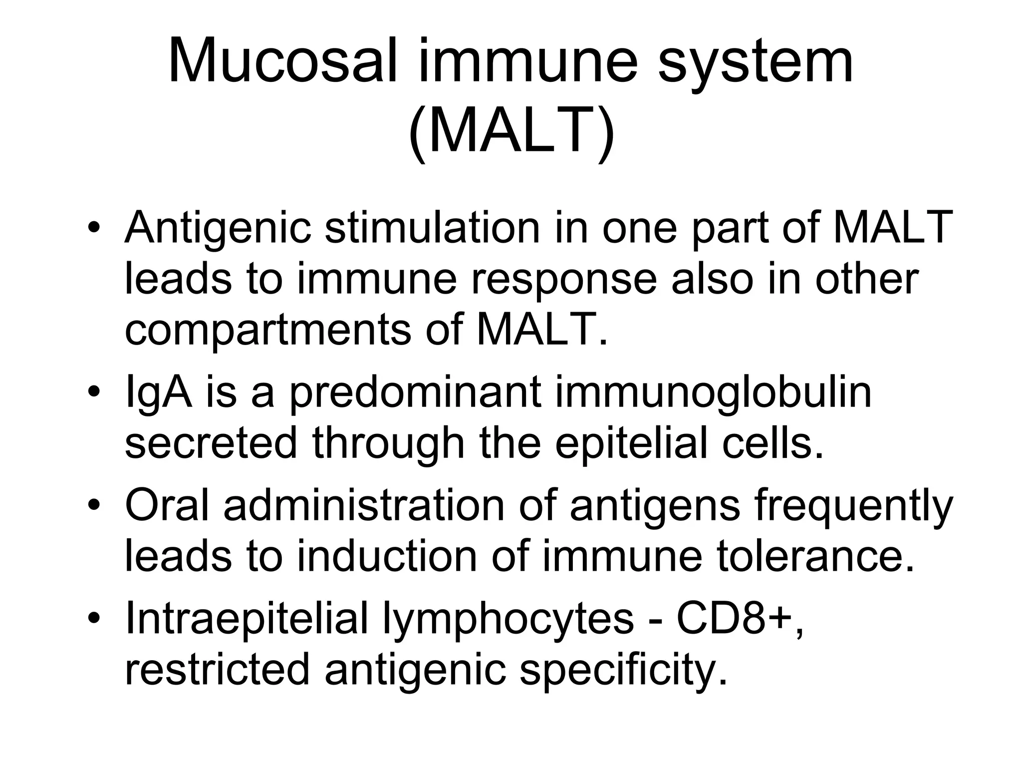 Immunology viii malt | PPT