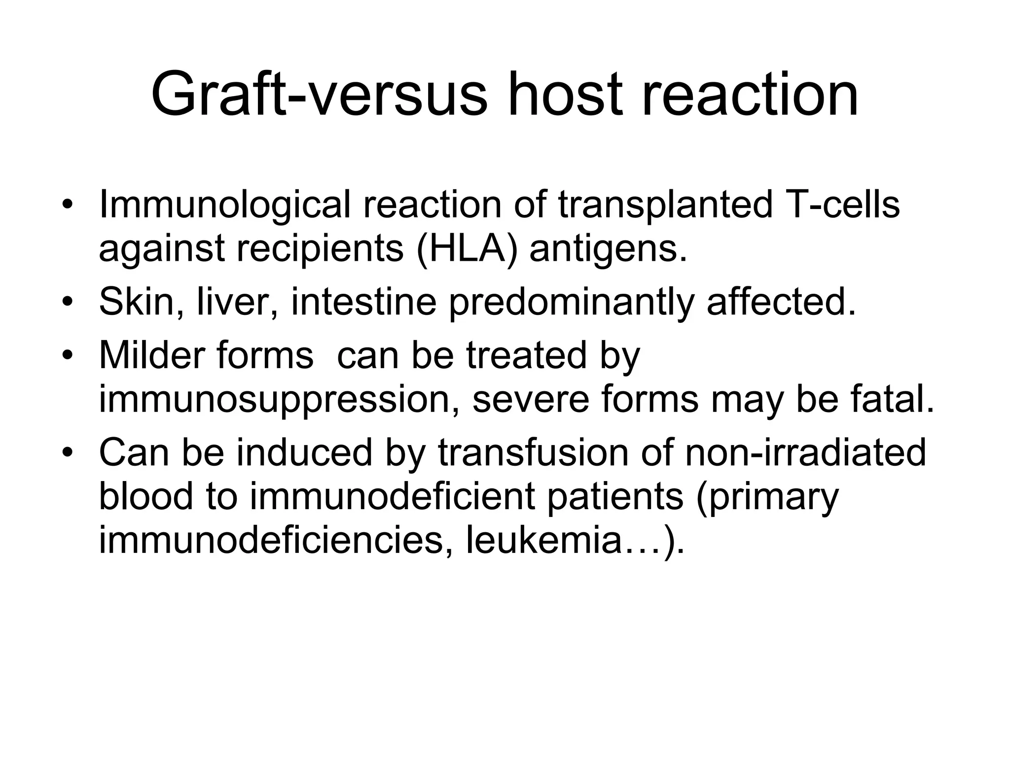 Immunology xiv transplantaion | PPT