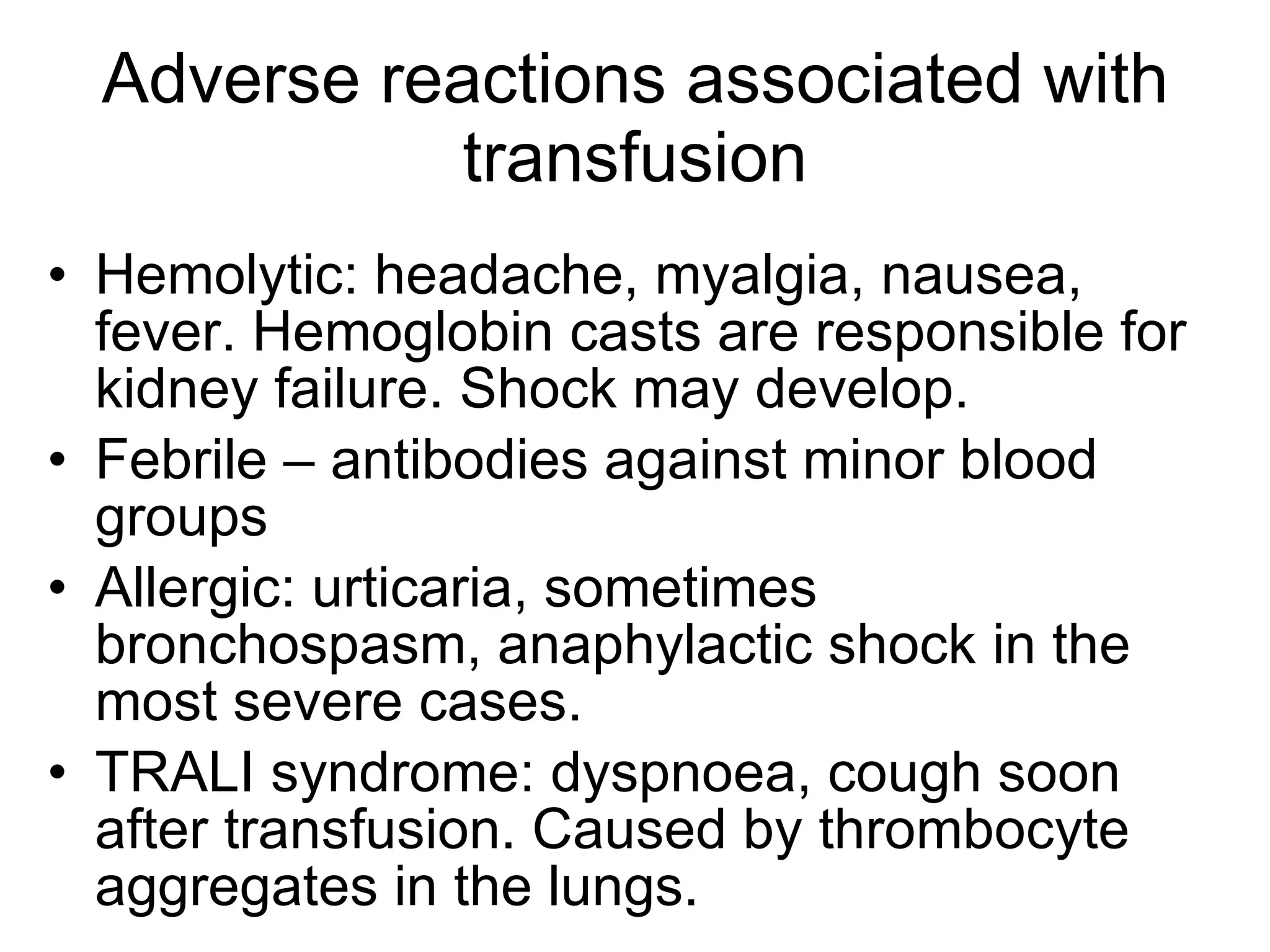 Immunology xv transfusion | PPT