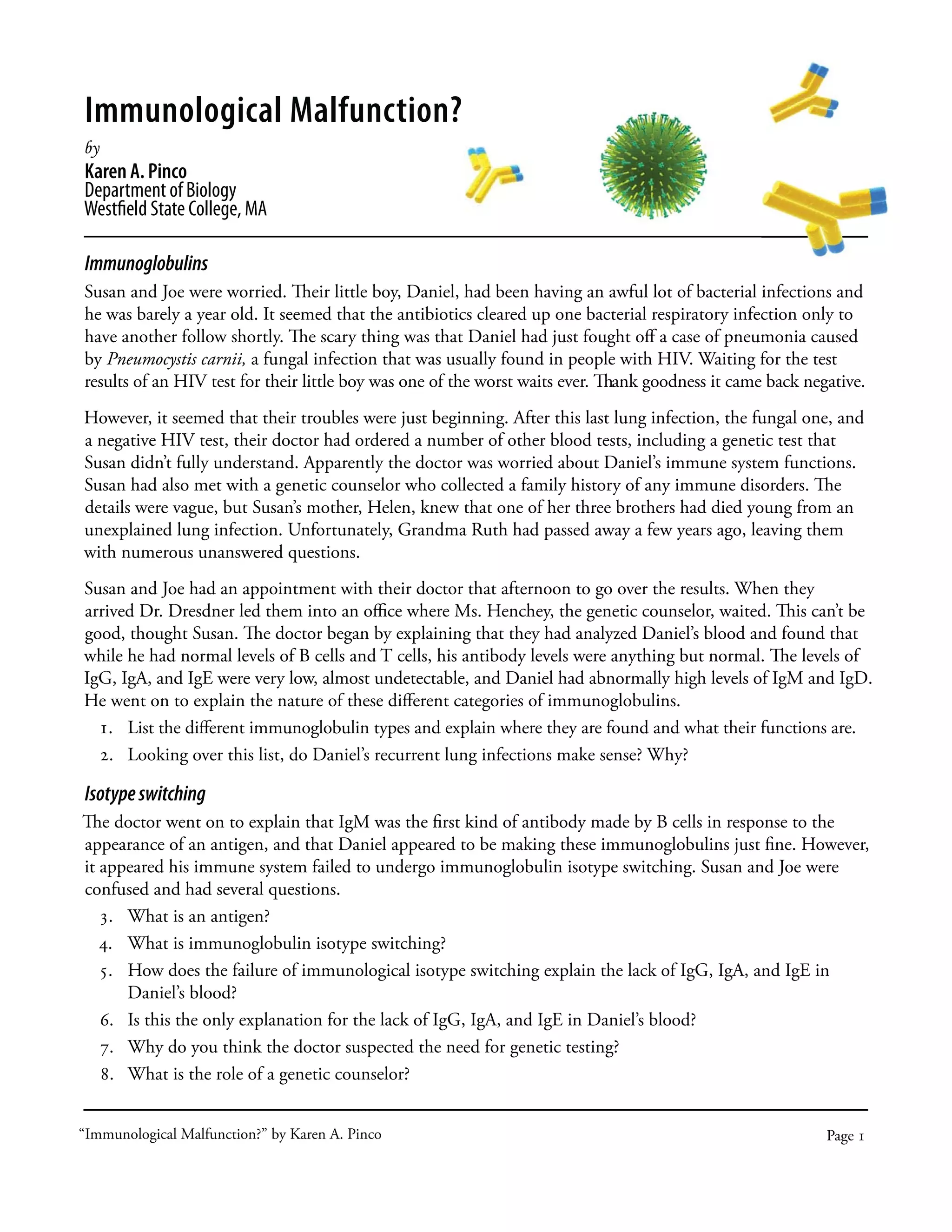 Immuno malfunction | PDF