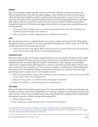 Immuno malfunction | PDF