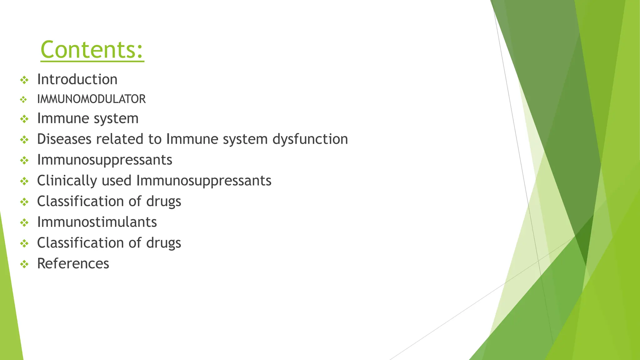 IMMUNOMODULATOR (Aarti pal).pptx Immune system, Types of immunity | PPTX