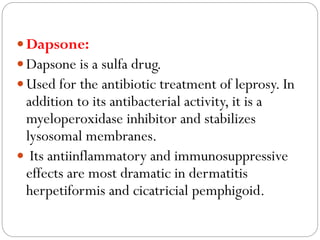 Immunomodulators in Ophthalmology | PPTX