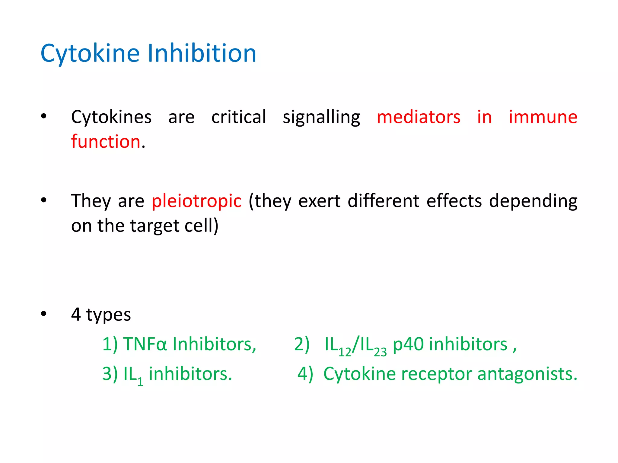 Immunomodulators | PPTX