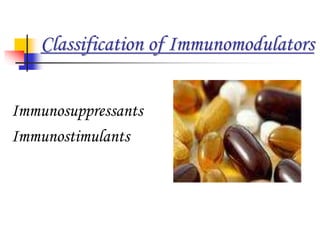 IMMUNOMODULATORS.ppt