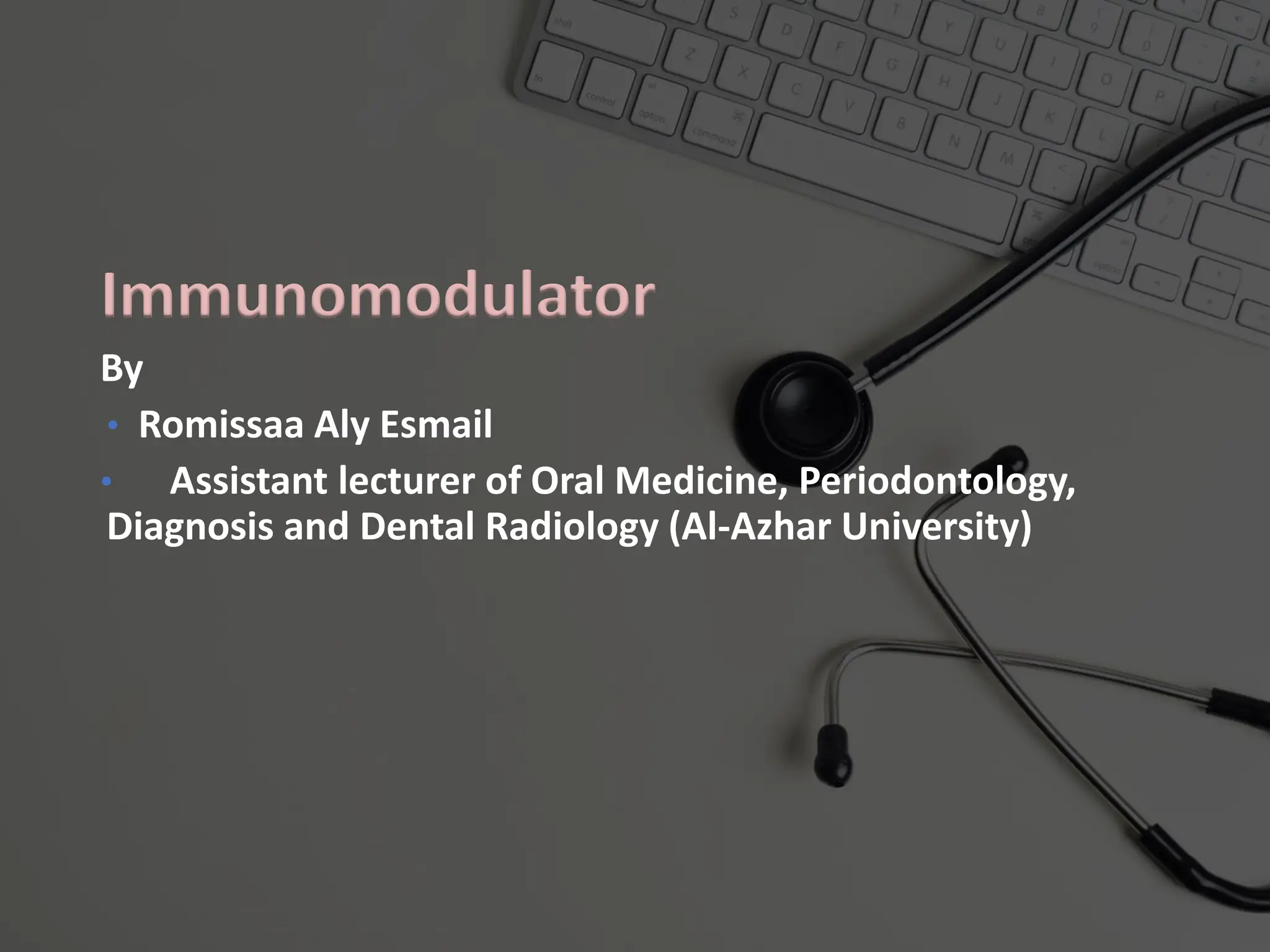 immunomodulators :Benefits and drawbacks.pdf