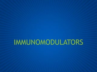 Immunomodulators. postgraduates clas pptx | PPT