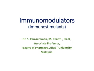 Immunomodulators - 3.pptx