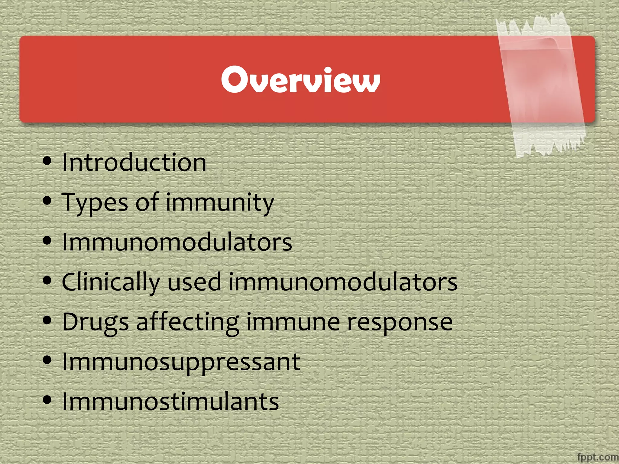 Immunomodulators | PPT