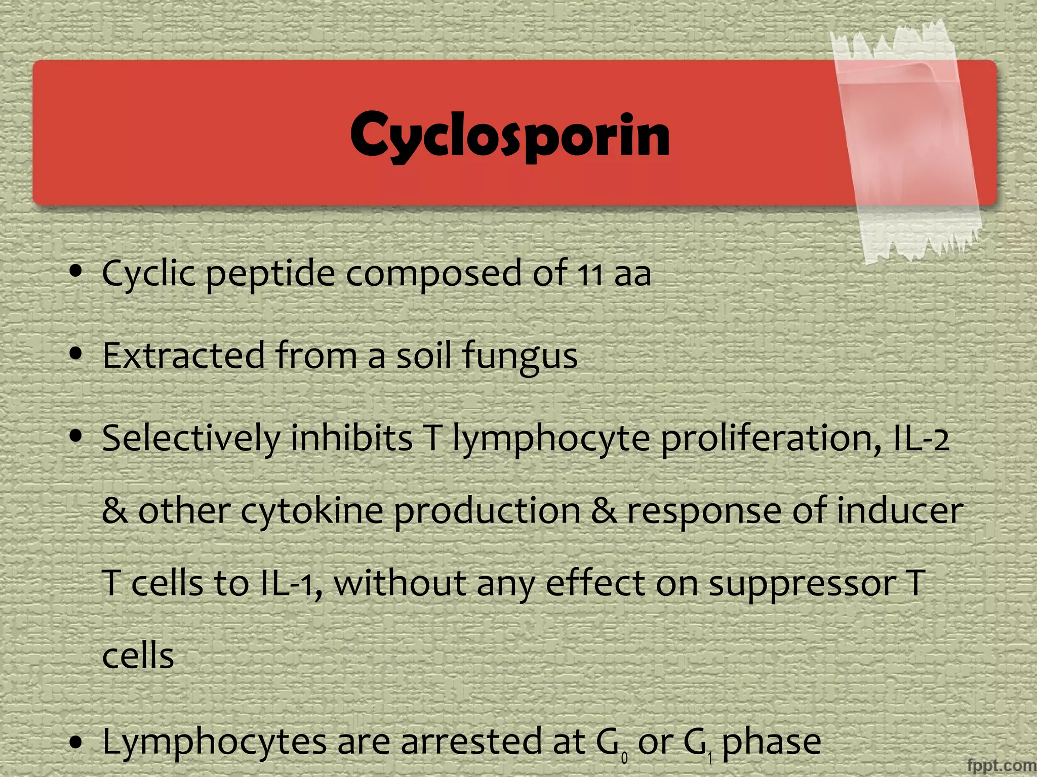 Immunomodulators | PPT