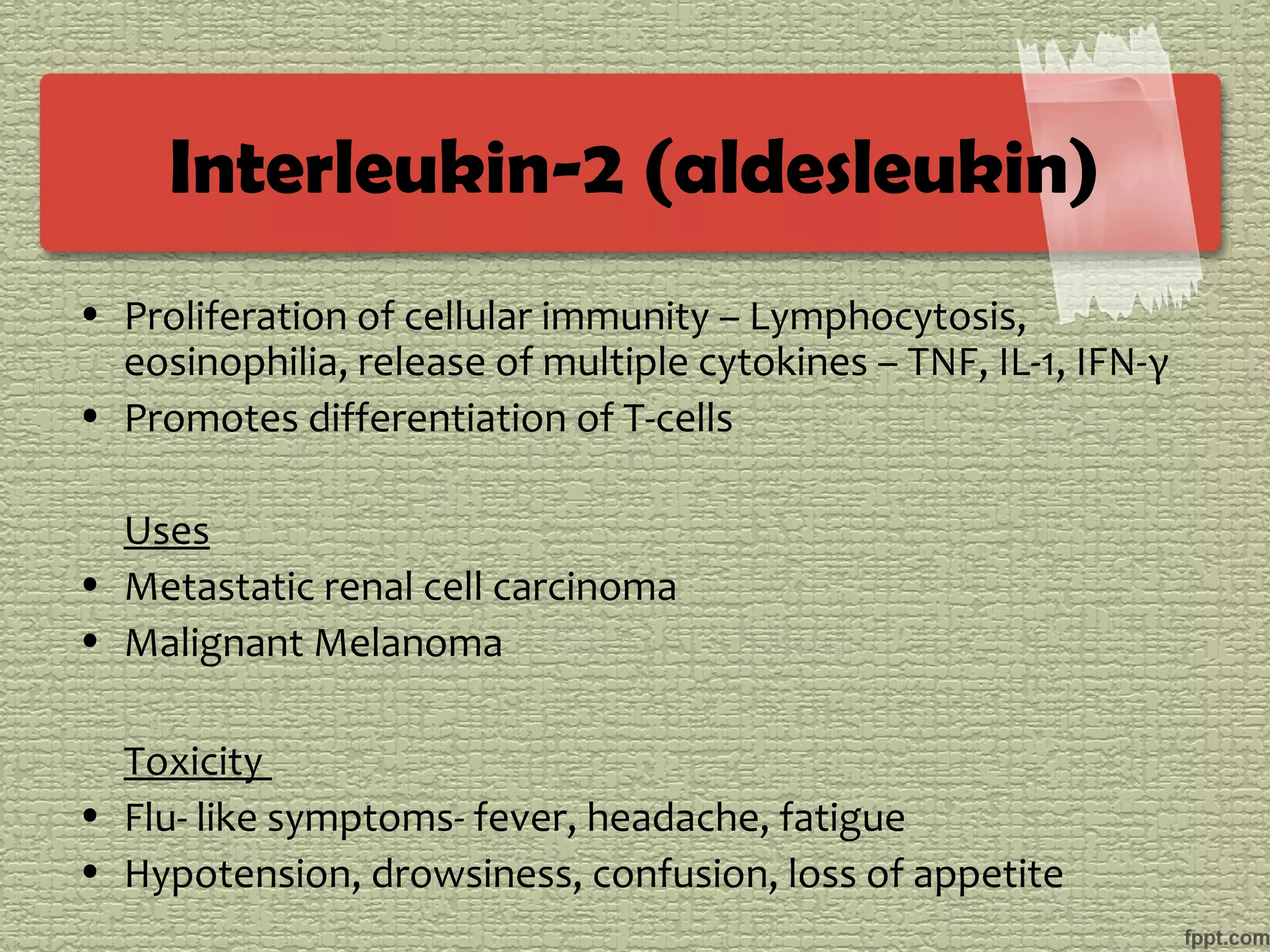 Immunomodulators | PPT