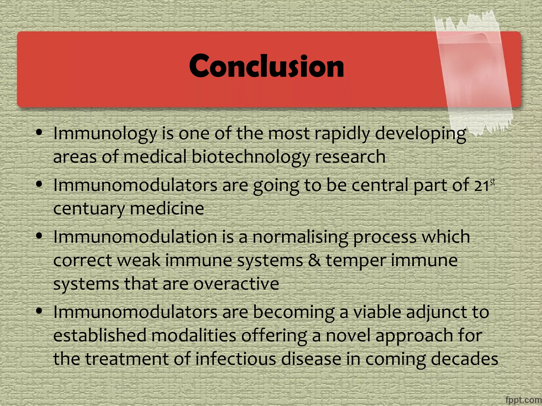 Immunomodulators | PPT