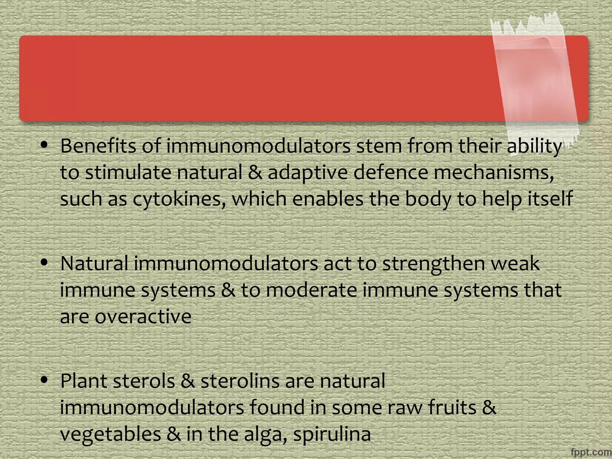 Immunomodulators | PPT