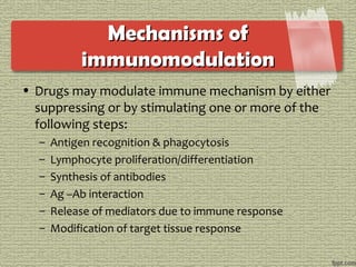 Immunomodulators | PPT