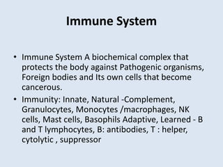 Immunomodulators | PPTX