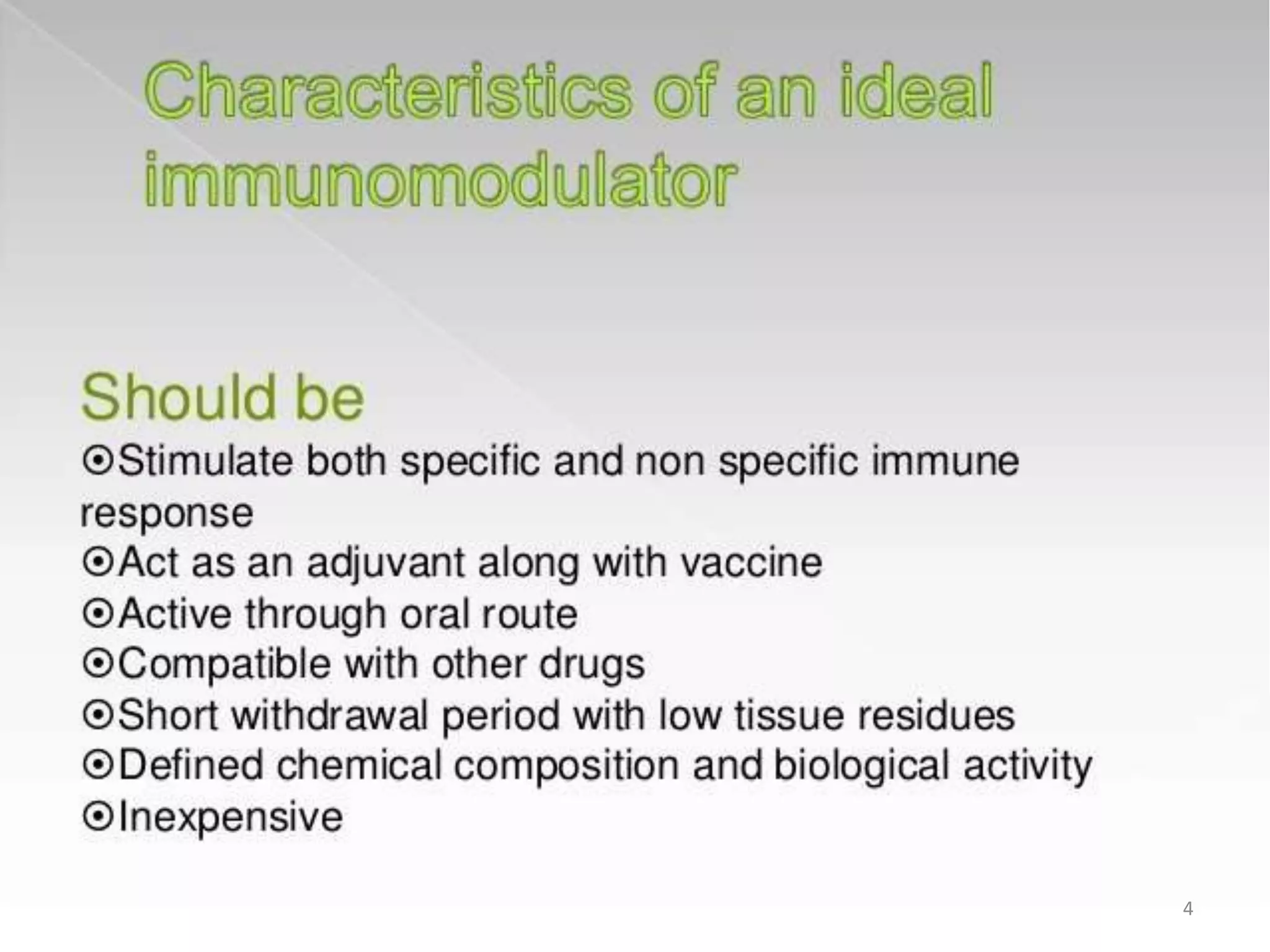 Immunomodulators | PPTX